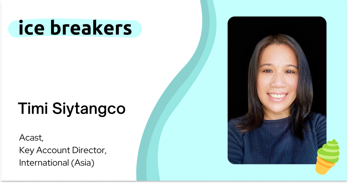 Ice Breakers with Timi Siytangco